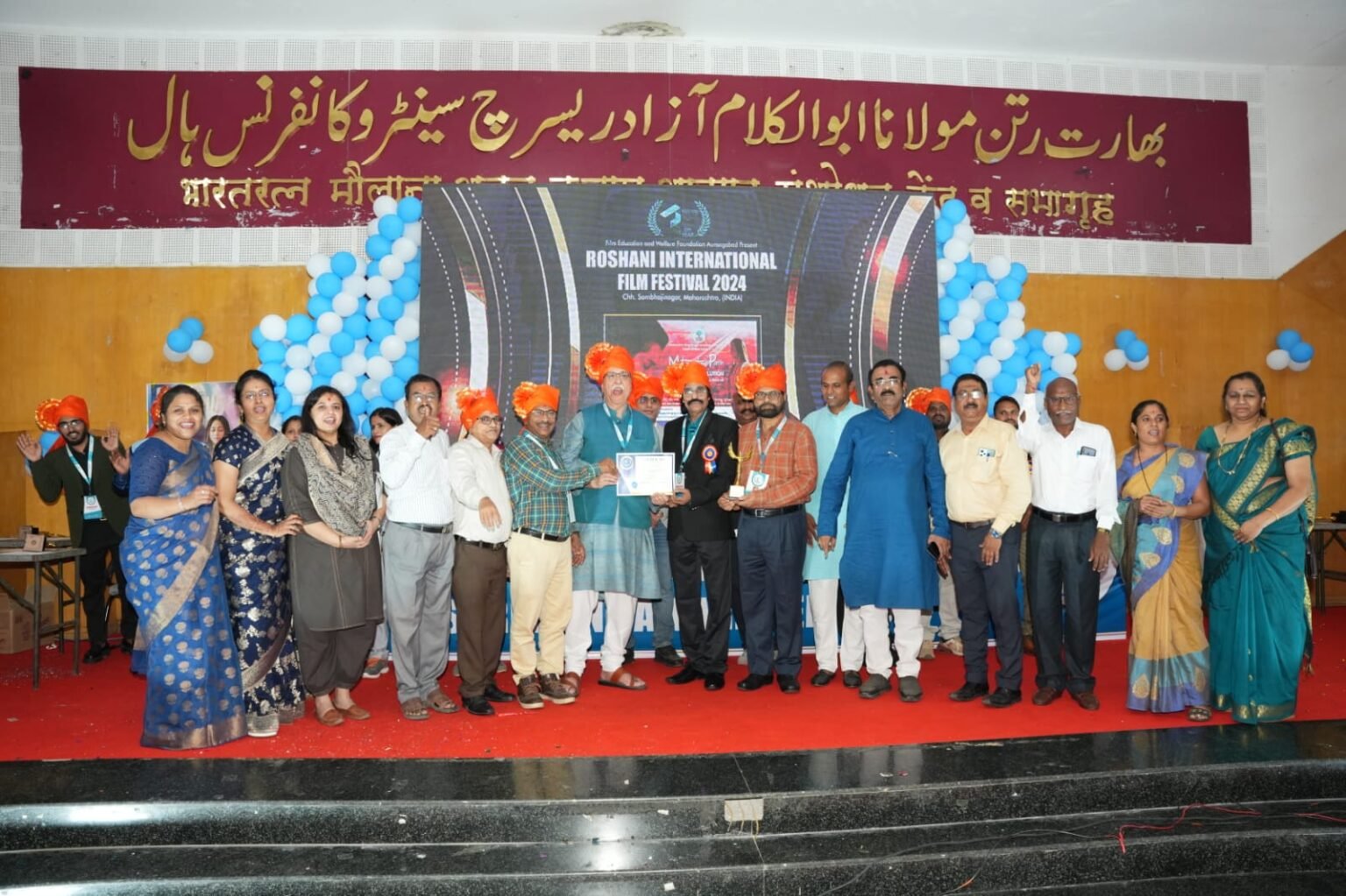 Won 3 Awards at the Roshani International Film Festival Awards 2024